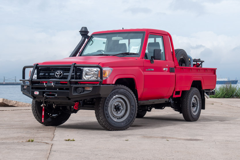 Toyota Gibraltar Stockholdings (TGS) - 4x4 vehicles for aid agencies