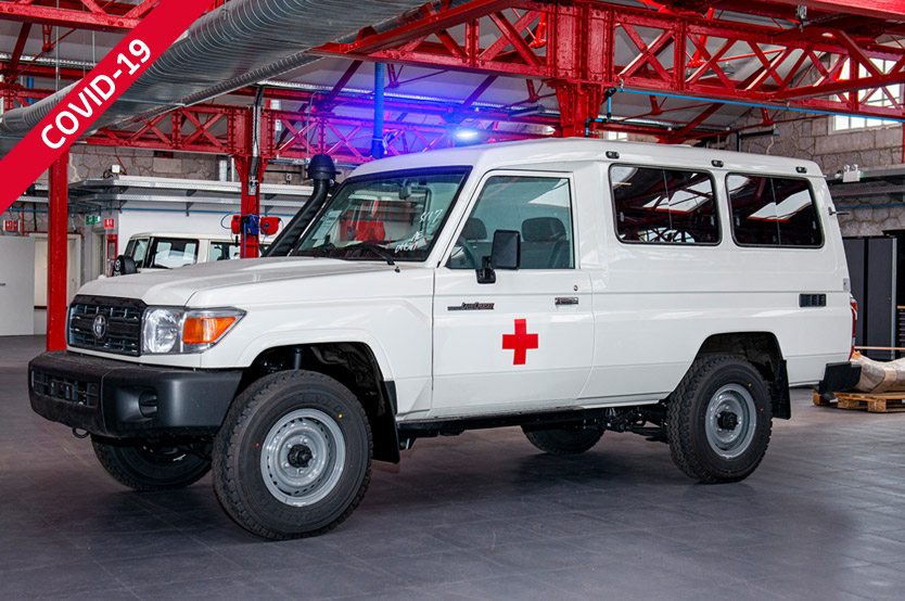 Toyota Gibraltar Stockholdings (TGS) - 4x4 vehicles for aid agencies