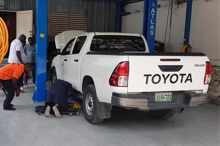 Toyota Gibraltar Stockholdings (TGS) - 4x4 vehicles for aid agencies