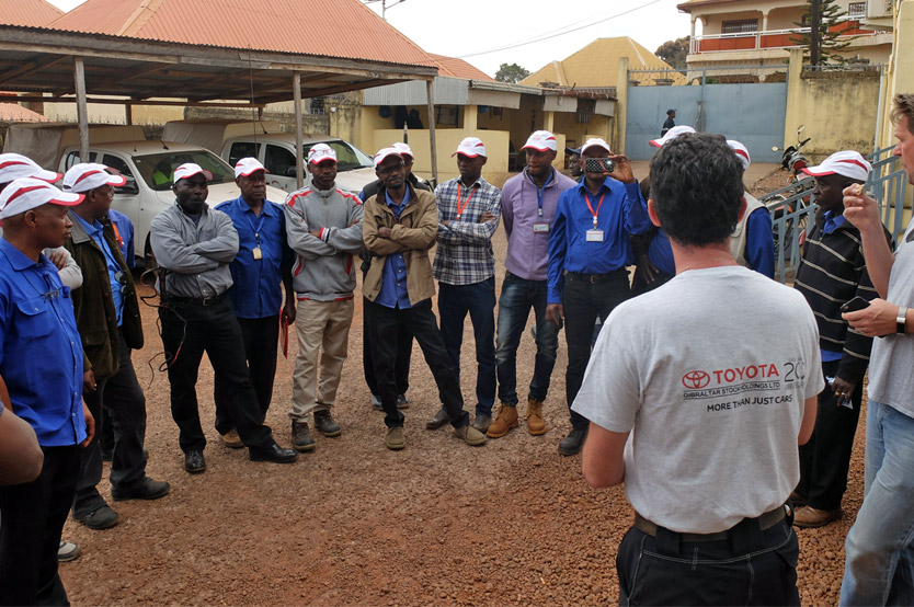 Toyota Gibraltar Stockholdings (TGS) - 4x4 vehicles for aid agencies