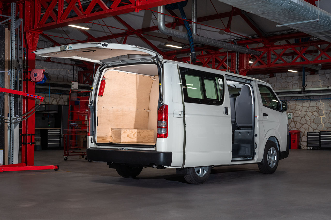 Half Panel Van Conversion | TGS