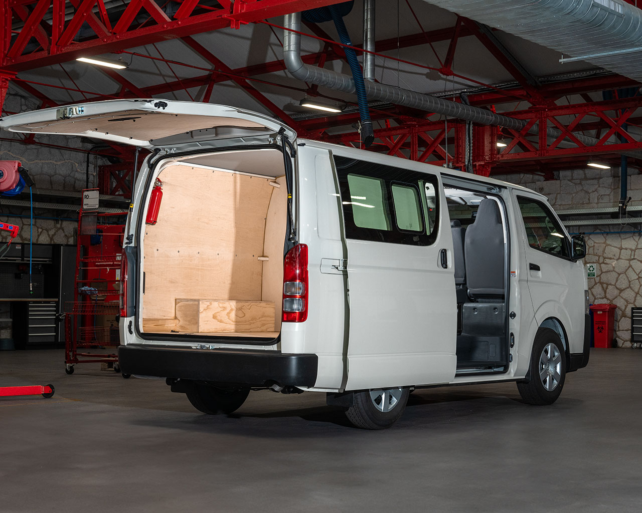 Half Panel Van Conversion | TGS