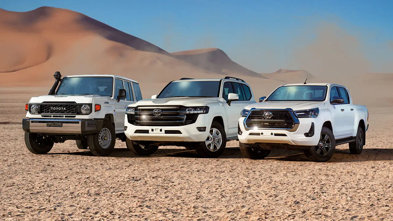 Model Line-Up | All models under TGS vehicle range